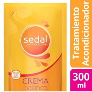 ACOND. SEDAL X 300 SACHET CR BALANCE | Distribuidora Carla