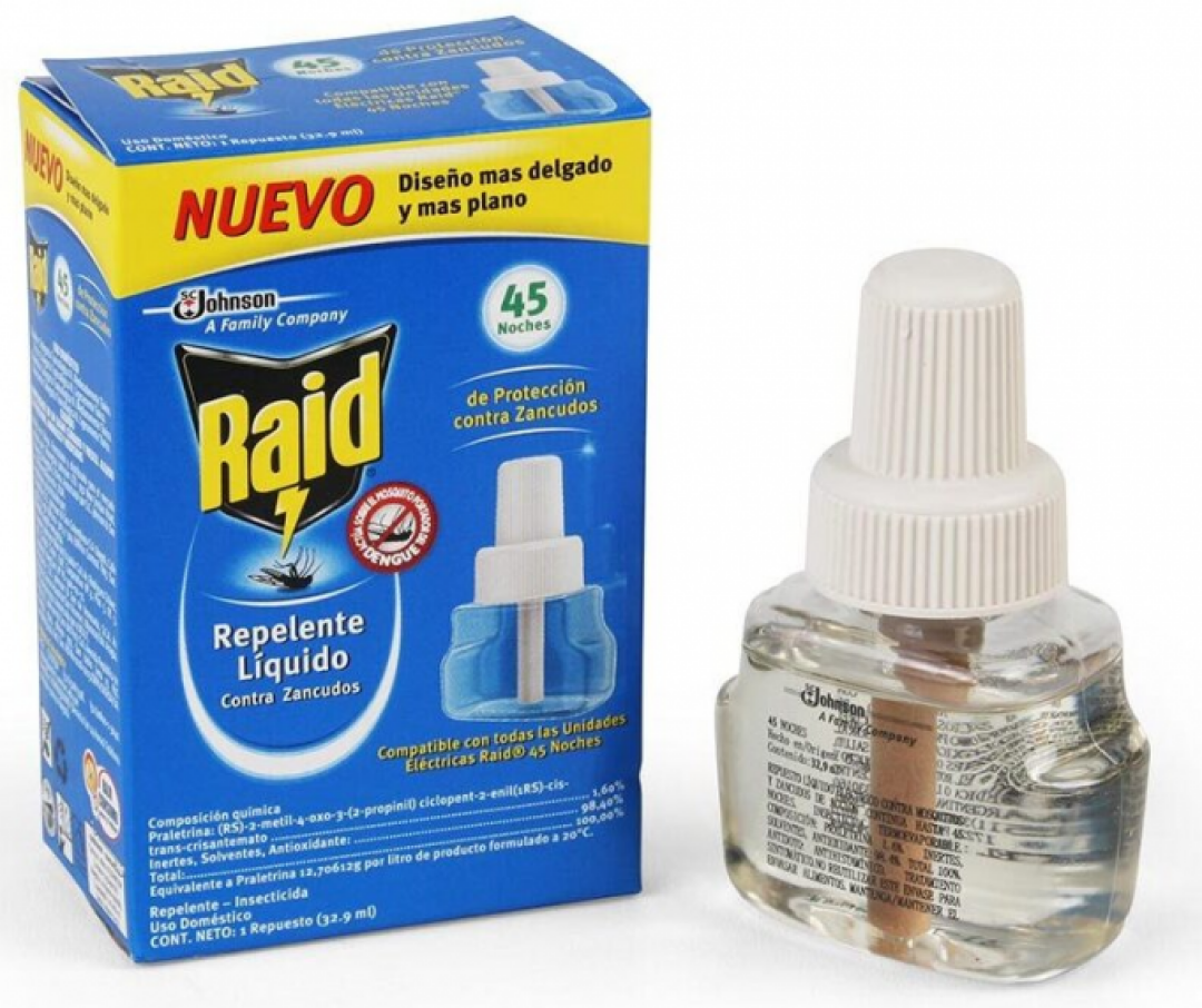 RAID REPUESTO LIQUIDO 32 ML | Distribuidora Carla
